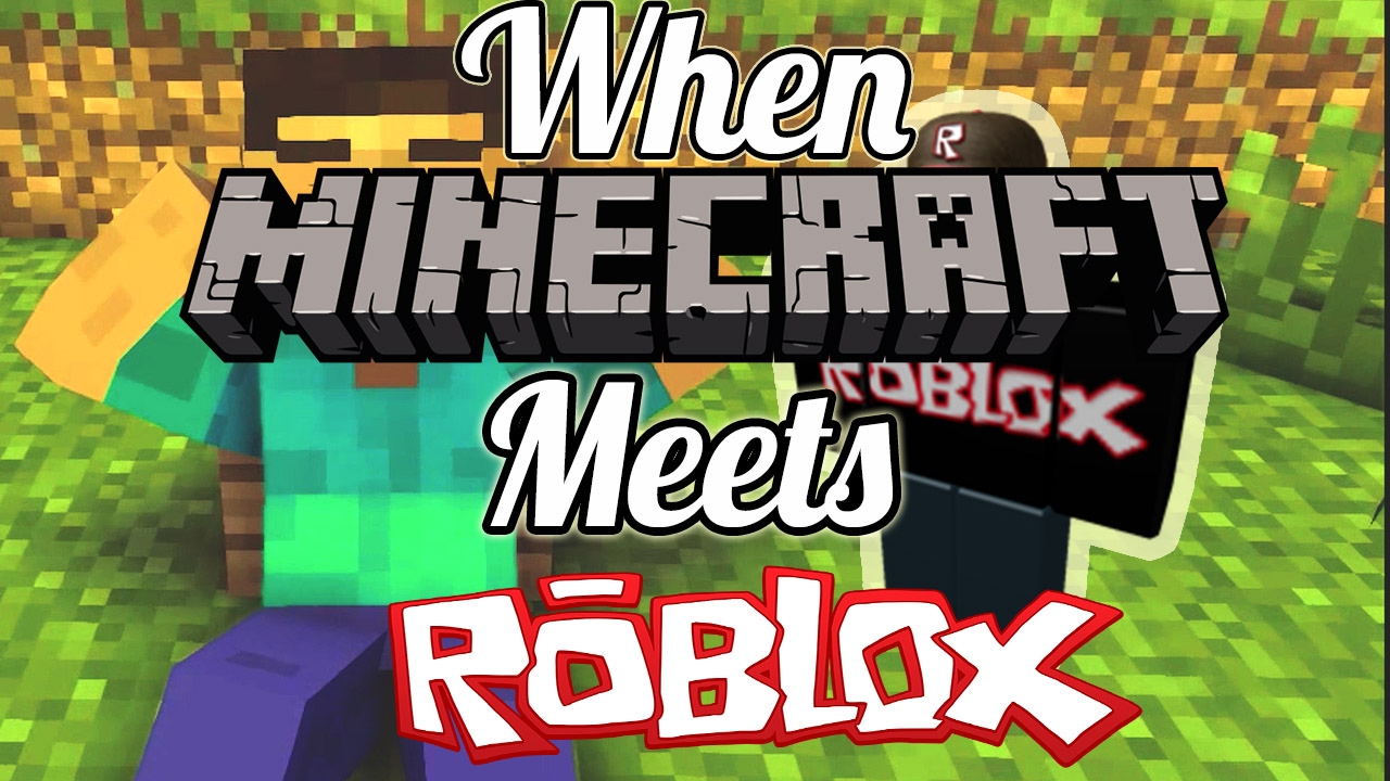 Roblox meets Minecraft Animation - YouTube