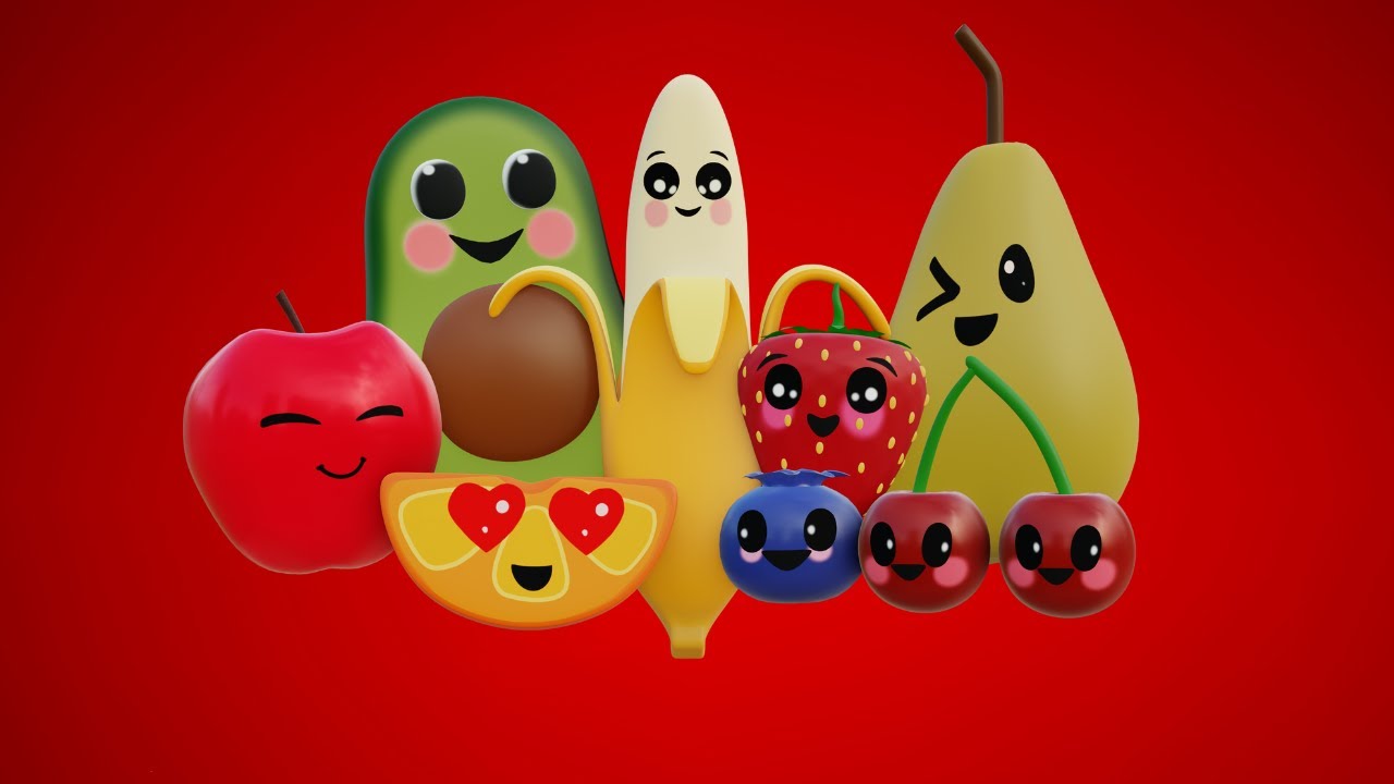 Move Sensory - Fruit Fiesta: 3D Reggaeton Dance Party | Dancing Fruits ...