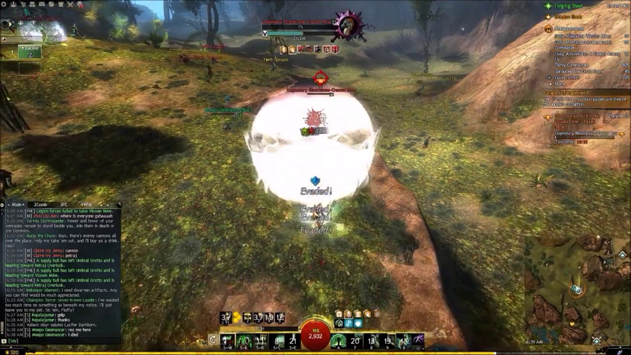 Guild Wars 2 - Legendary Bloodstone-Crazed Moa - YouTube