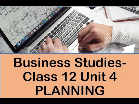 Business Studies class 12 chapter 4|Planning -Planning process|Types of ...