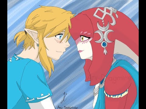 Link and Mipha Tribute- Kiss The Girl (3000 Sub Milestone) - YouTube