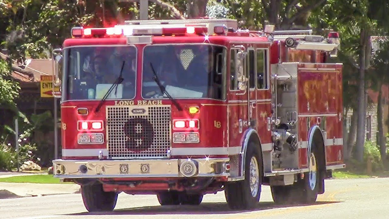 Long Beach Fire Dept. Engine 9 - YouTube