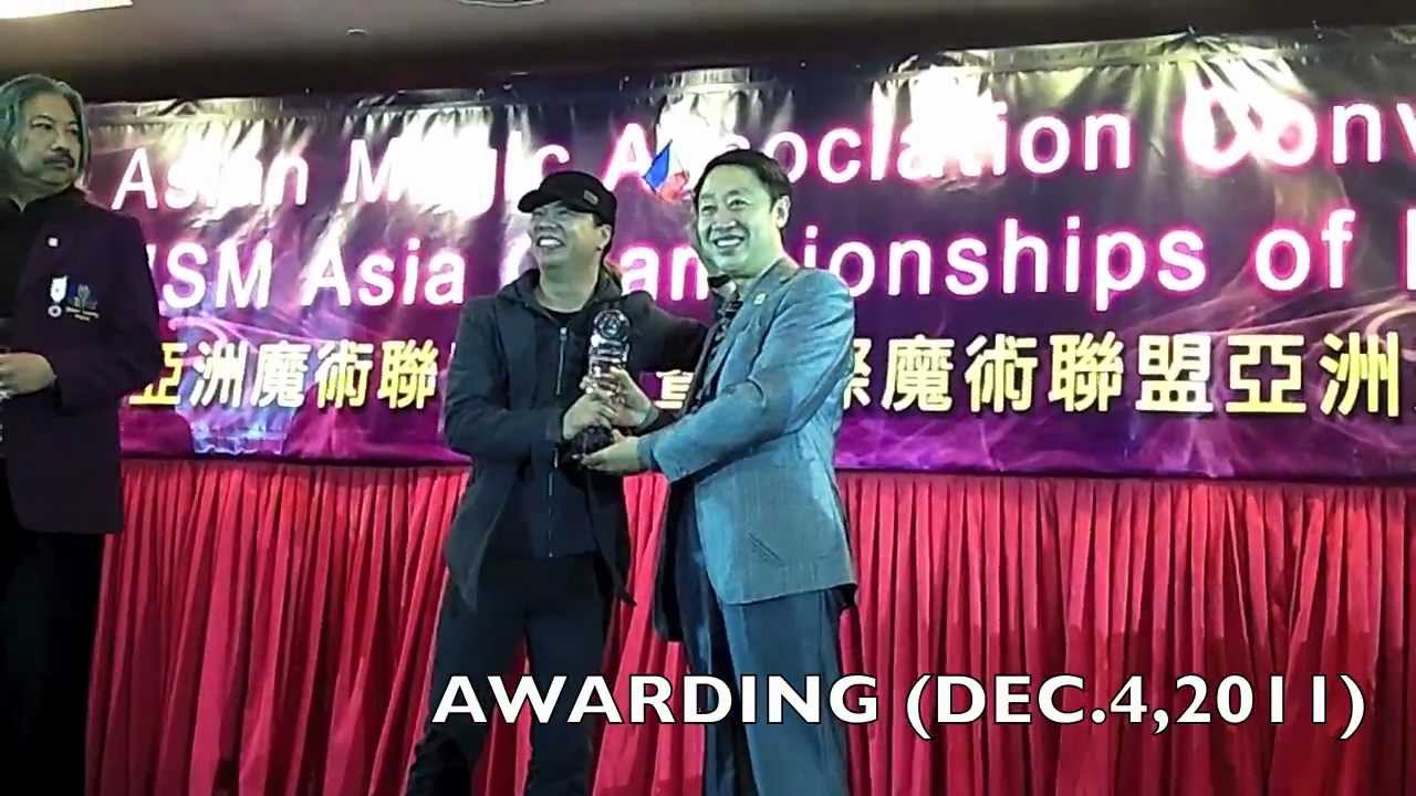 JEFFREY TAM ( 2011 FISM ASIA CLOSE-UP MAGIC CHAMPION ) parlour category ...