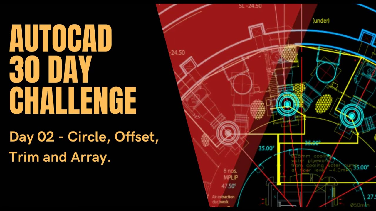 AutoCAD 30 Day Challenge - Day 02 - YouTube