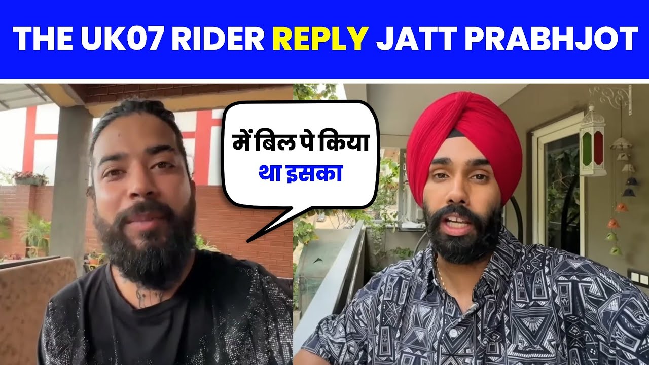 UK07 Rider ANGRY Replty to Jatt Prabhjot | Uk07 Rider Boxing Challenge ...