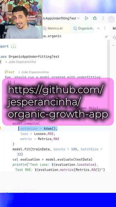 The results from the loss function? And then wot? #jesprotech #kotlindl #kotlin #deeplearning # ...