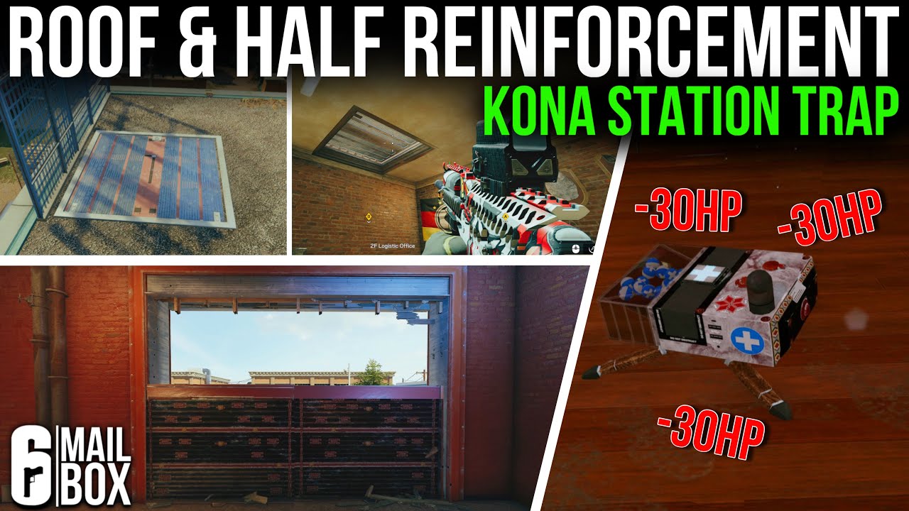 Reinforce Roof Hatches, Half Reinforce Walls, Evil Trap Kona Station ...