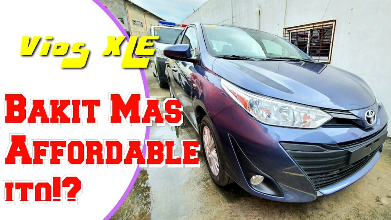 2020 Toyota Vios XLE CVT Difference with Toyota VIOS E - YouTube