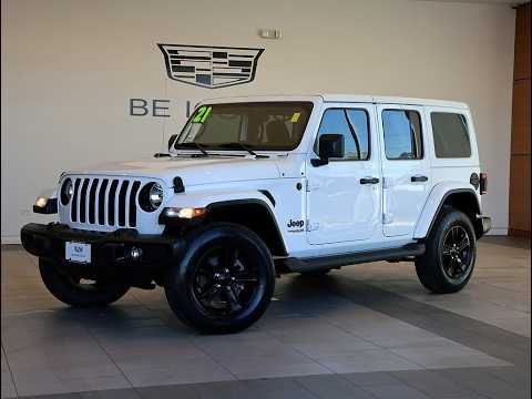 2021 Jeep Wrangler Unlimited Sahara Altitude 4wd 5322NC at Napleton Cadillac Libertyville