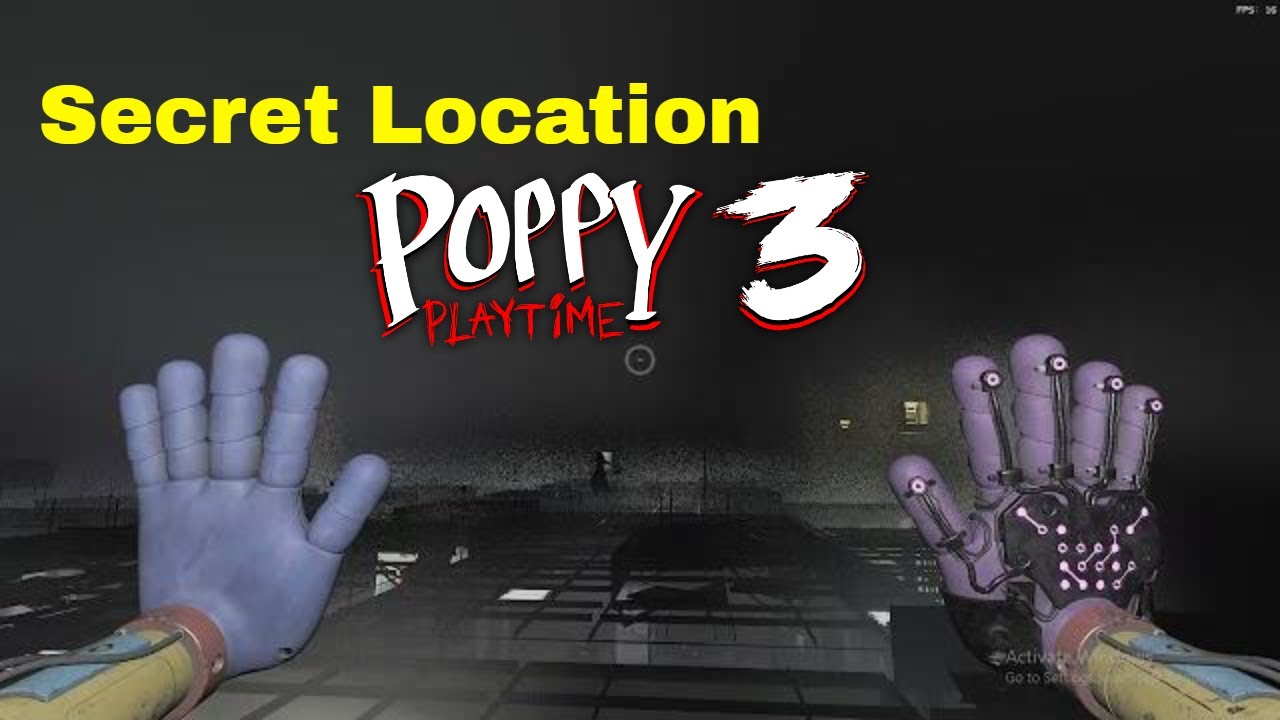 I found Secret location Poppy Playtime chapter 3 - YouTube