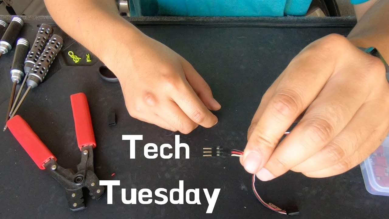 How to Make RC Servo Connectors - YouTube
