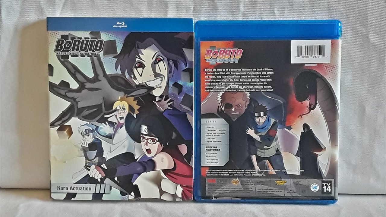 Unboxing Boruto Volume 12 Blu-ray - YouTube