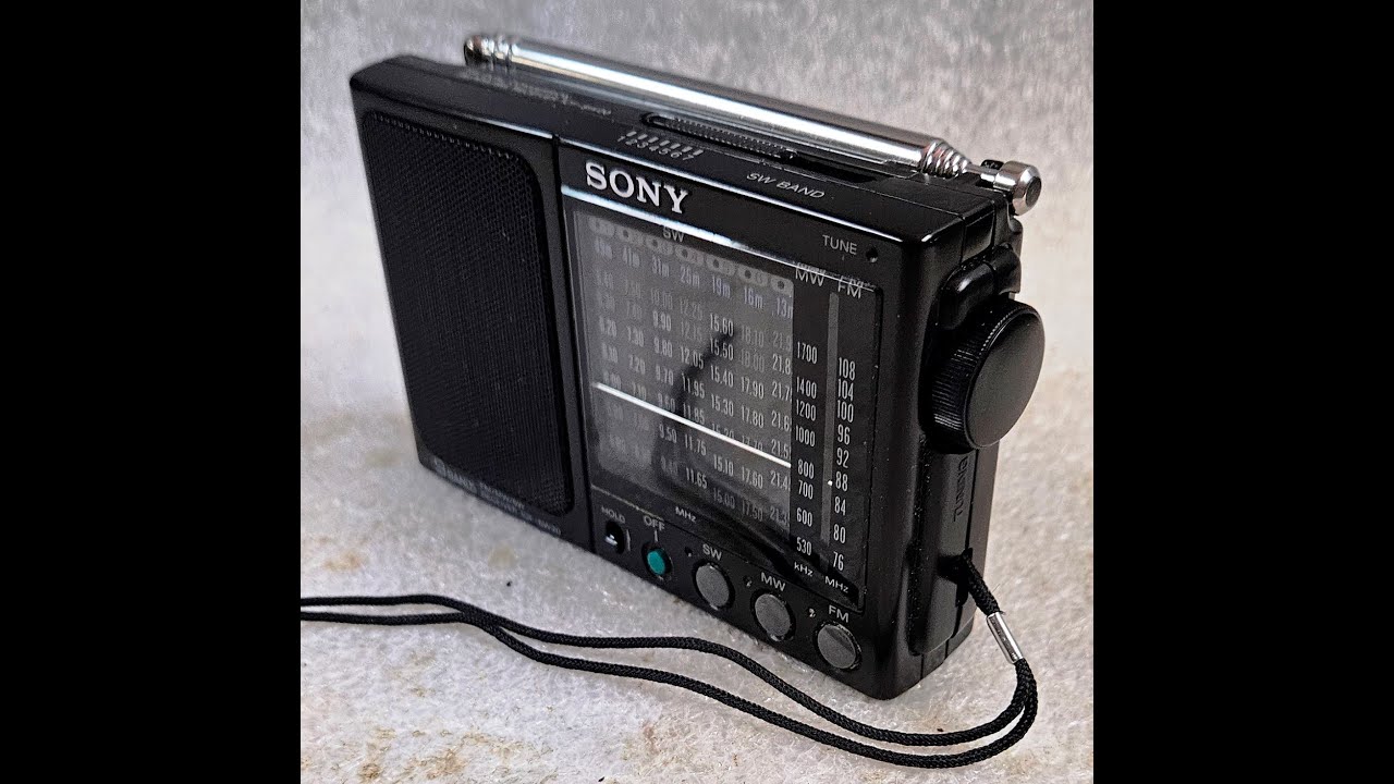 Sony ICF SW20 FM/MW/SW 1/7 9 Band Receiver - YouTube