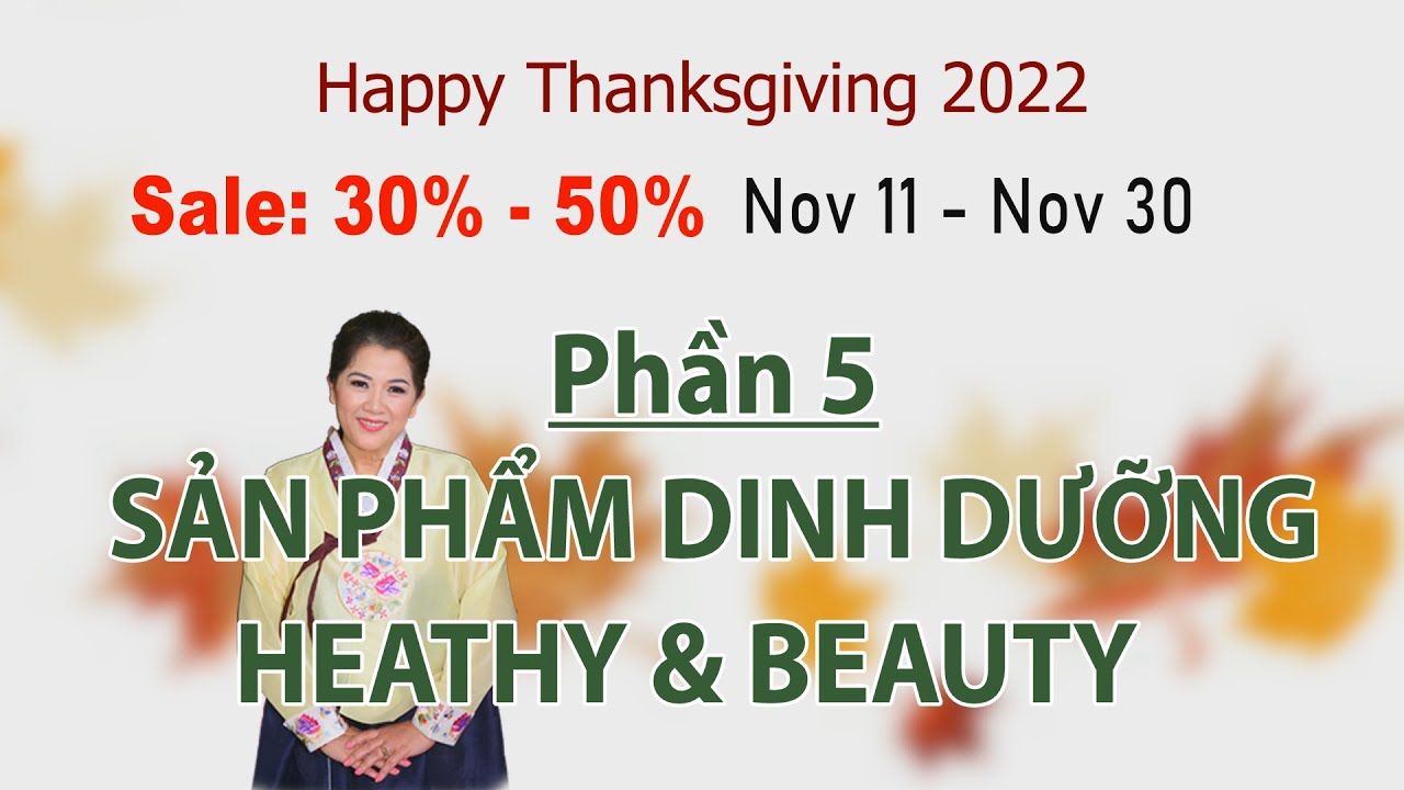 S365 Nhân Sâm Hoang Dã Ngọc Hồ - Thanksgiving Sale - YouTube
