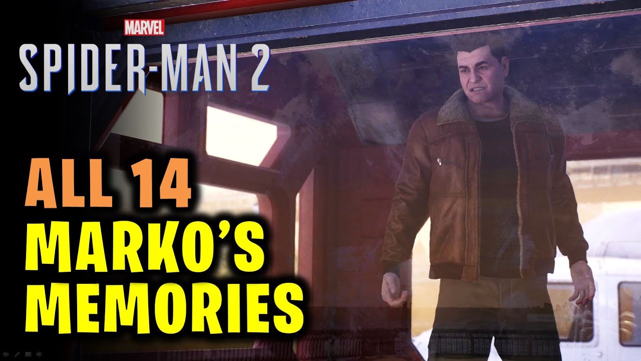 All 14 Marko's Memories | Sandman's Full Side Story | Spider-Man 2 ...