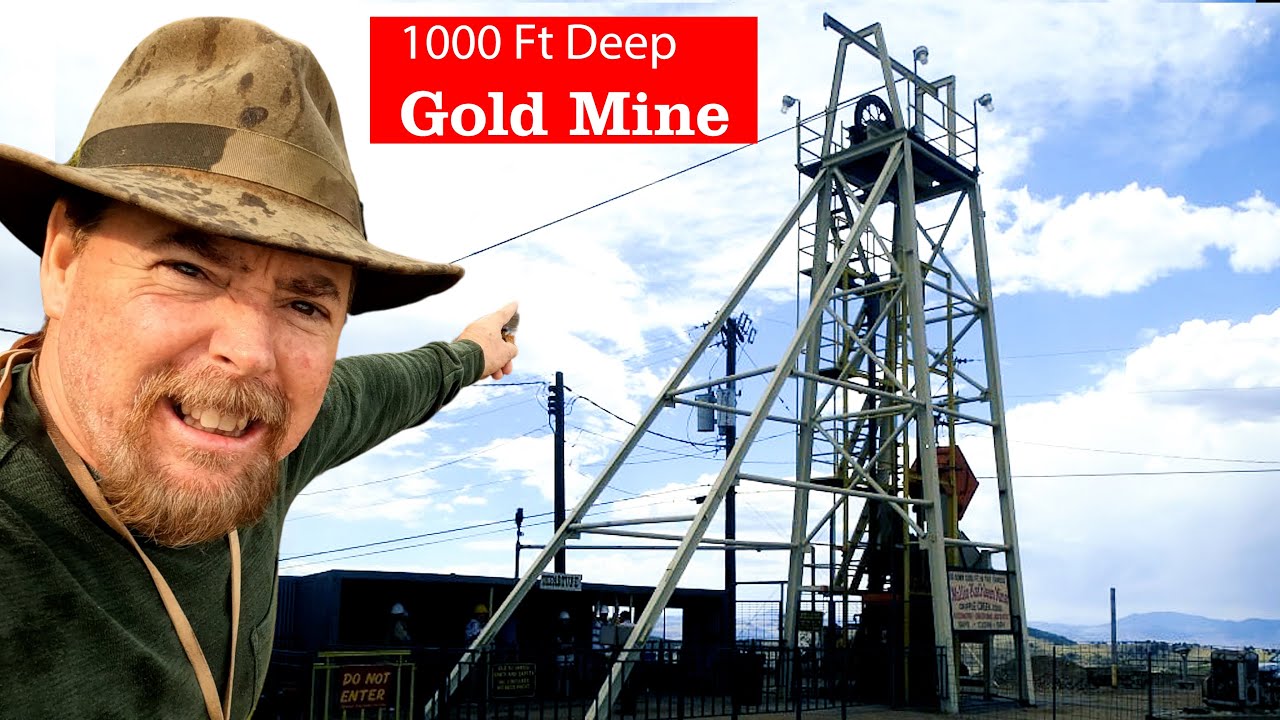 We Discovered The Bottom Of A 1,000-Foot Mine Shaft - YouTube