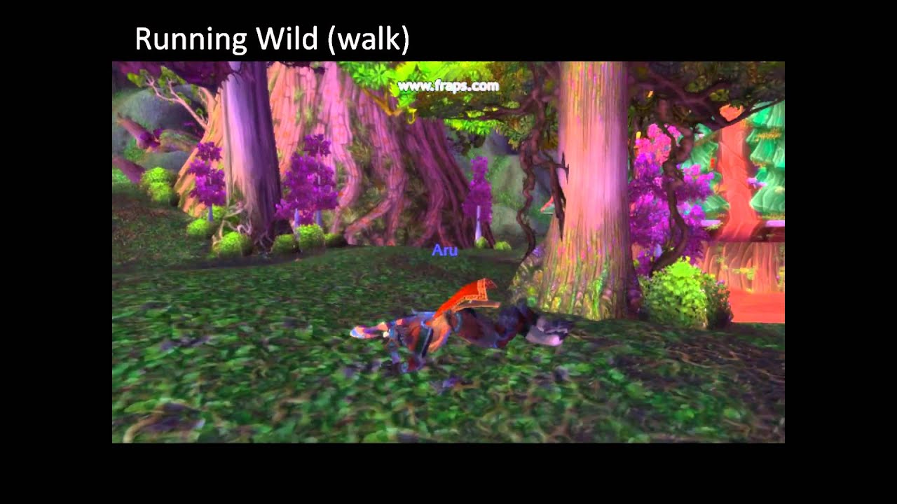 Female Worgen on Beta (/roar, /lol, Running Wild, feign death, etc ...