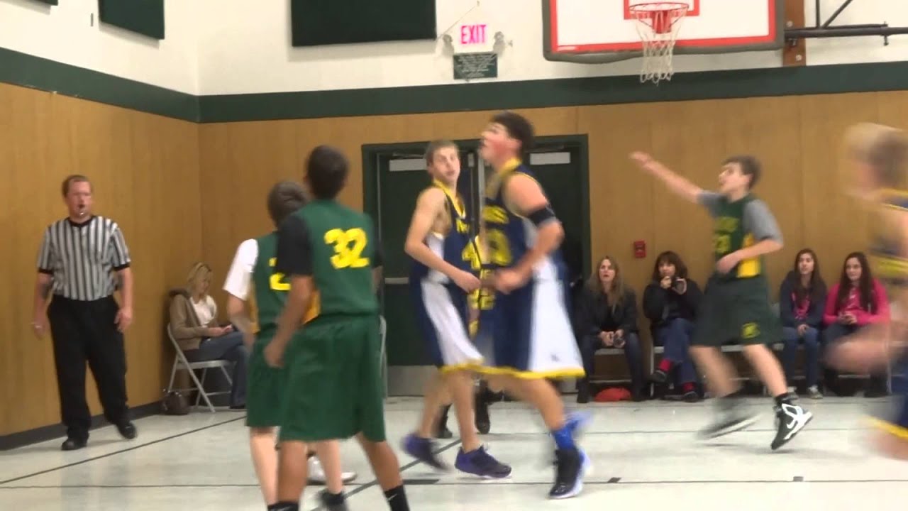 2012 JAKE SCHOOL BB makes basket - YouTube