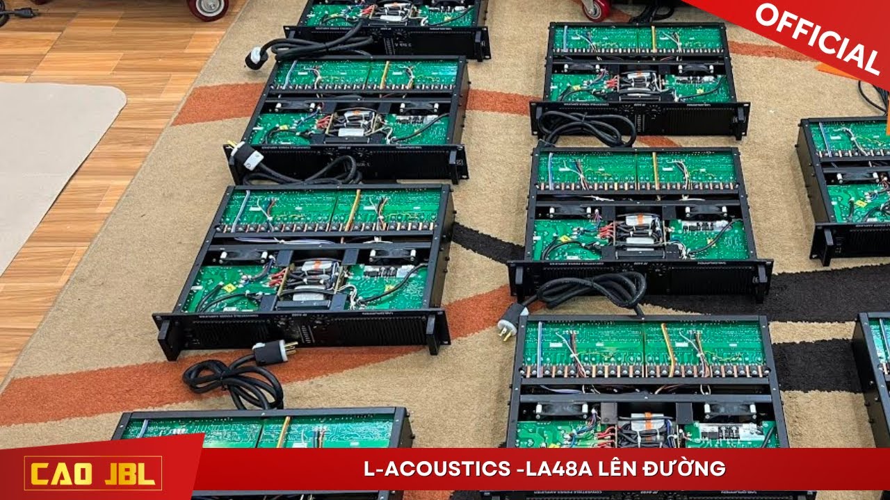 L-ACOUSTICS -LA48A TIẾP TỤC LÊN ĐƯỜNG GỬI ANH LONG HẢI PHÒNG ll CAO JBL ...