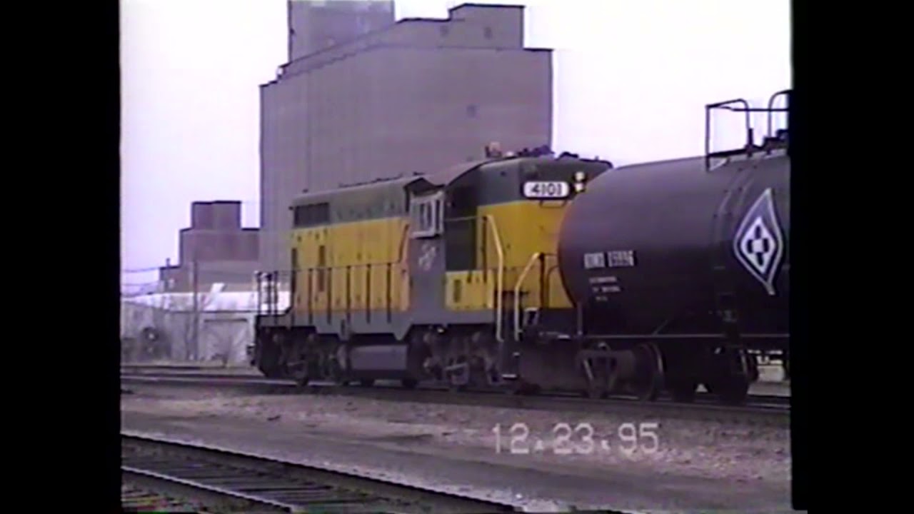 CNW after the Merger late 1995 to early 1996 - YouTube