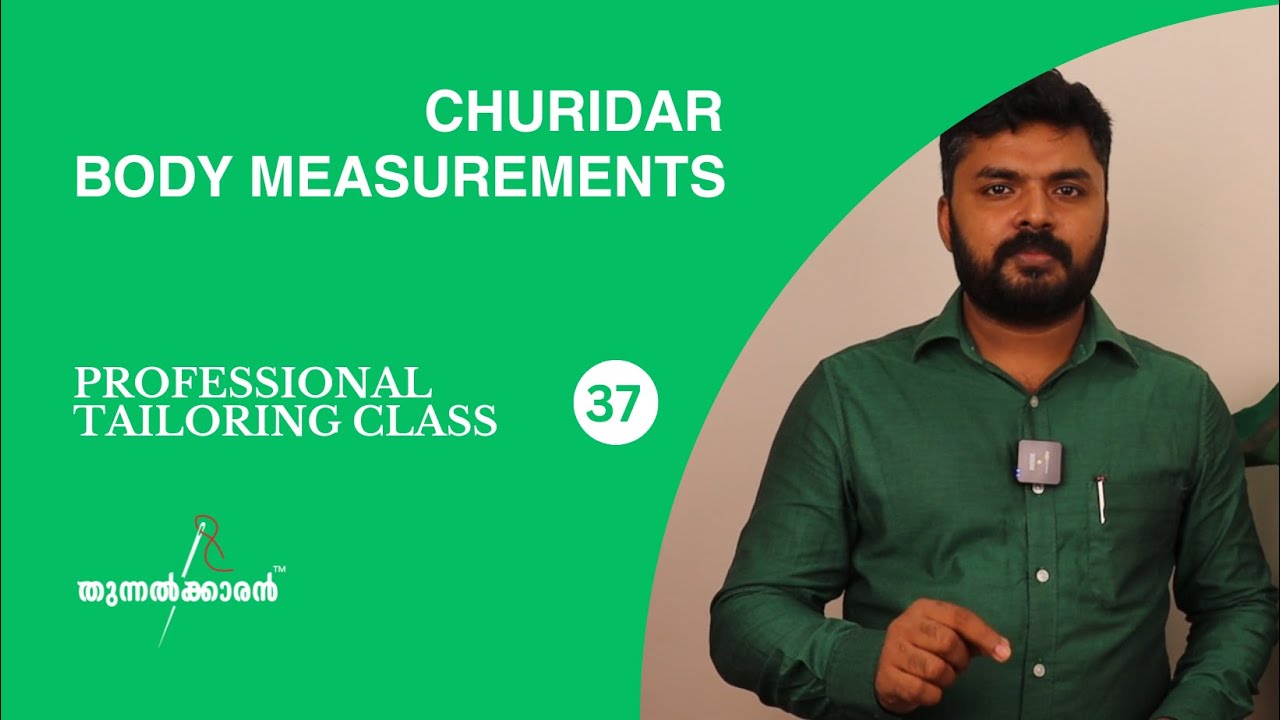 Class - 37 Churidar Body Measurements - YouTube