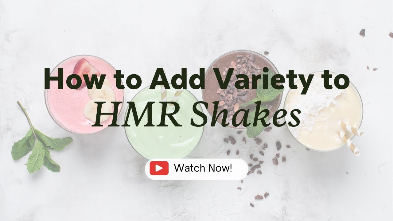 How to Add Variety to HMR Shakes - YouTube