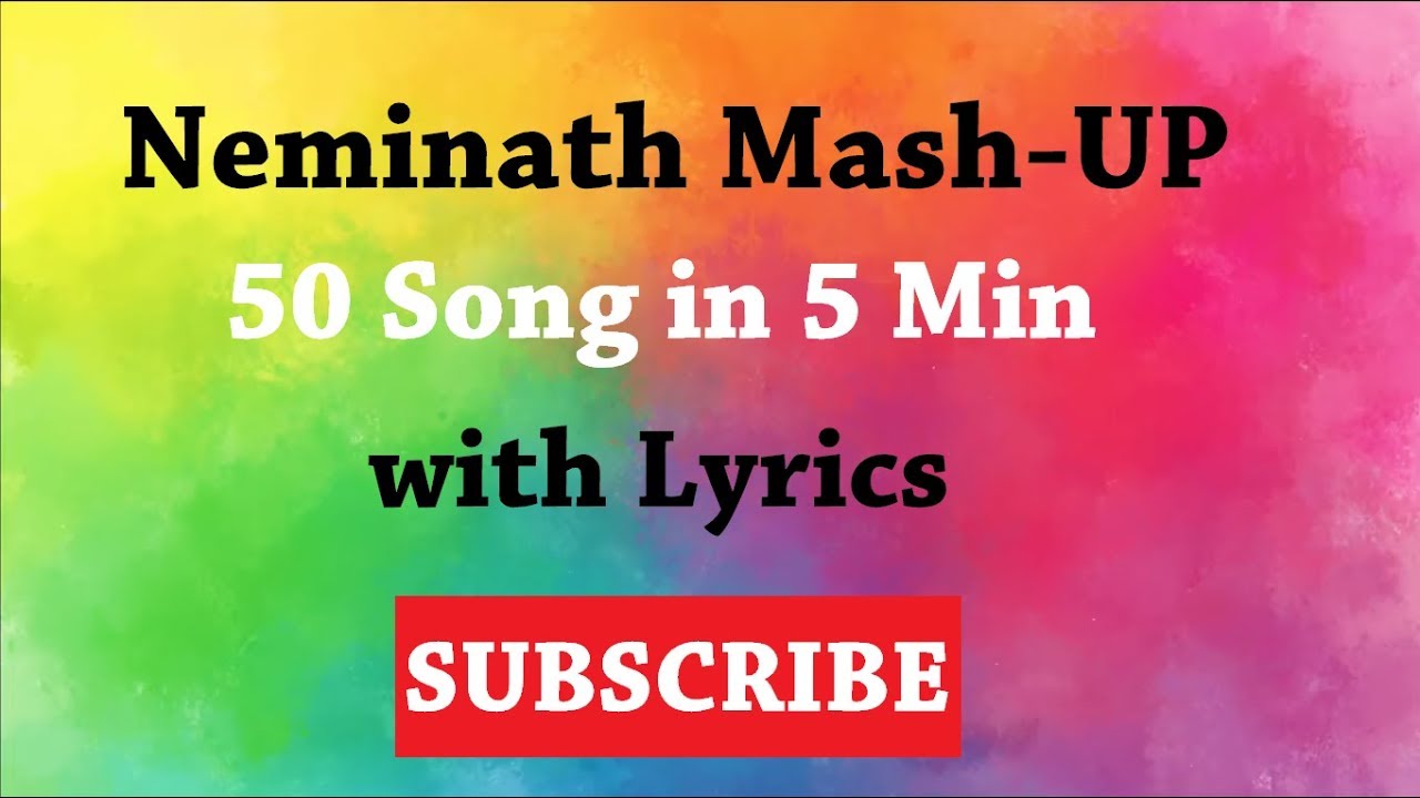 Neminath Mashup 50 Song - 5 min Jain Stavan | Neminath Dada | Jain ...