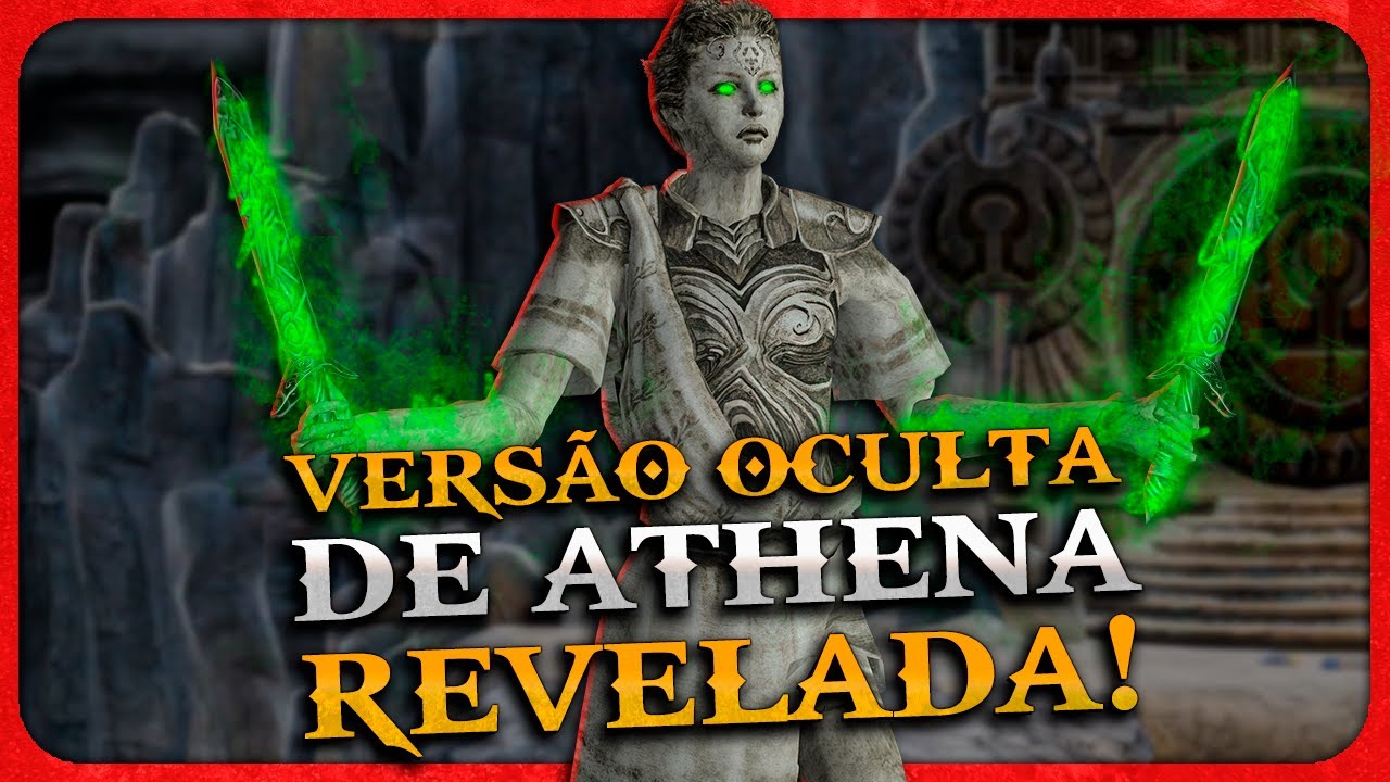 VOCÊ NUNCA VIU ESSA VERSÃO OCULTA DA ATHENA NO GOD OF WAR! - YouTube