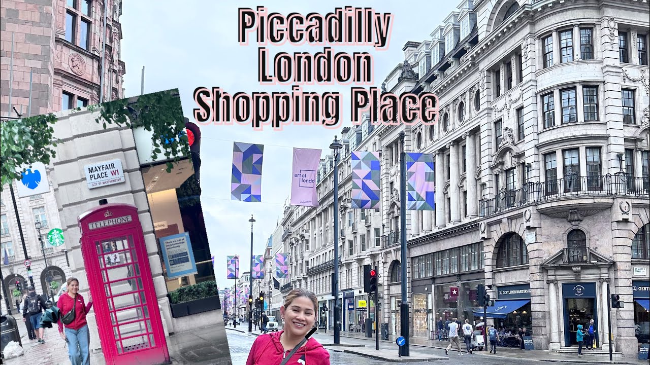 Day5 Exploring London ️/Beautiful Piccadilly Shopping Place of London🇬🇧 ...