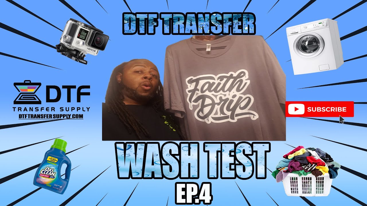 DTF TRANSFER WASH TEST : EP 4 - YouTube