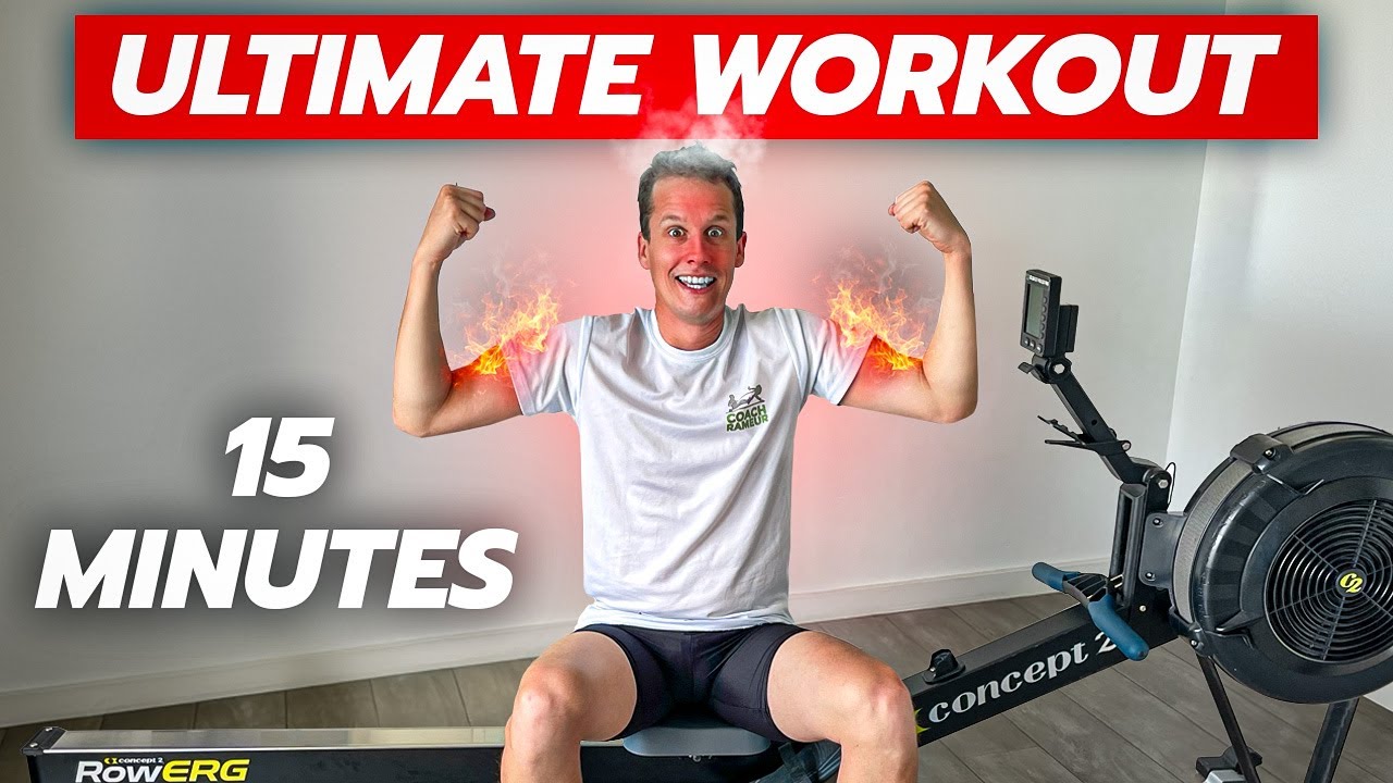 The ULTIMATE 15-minute ROWING MACHINE workout - YouTube