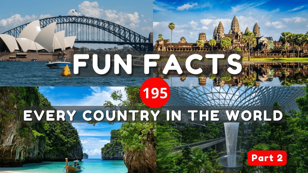 Fun Facts About Every Country in the World 🌏 | Amazing World Trivia ...