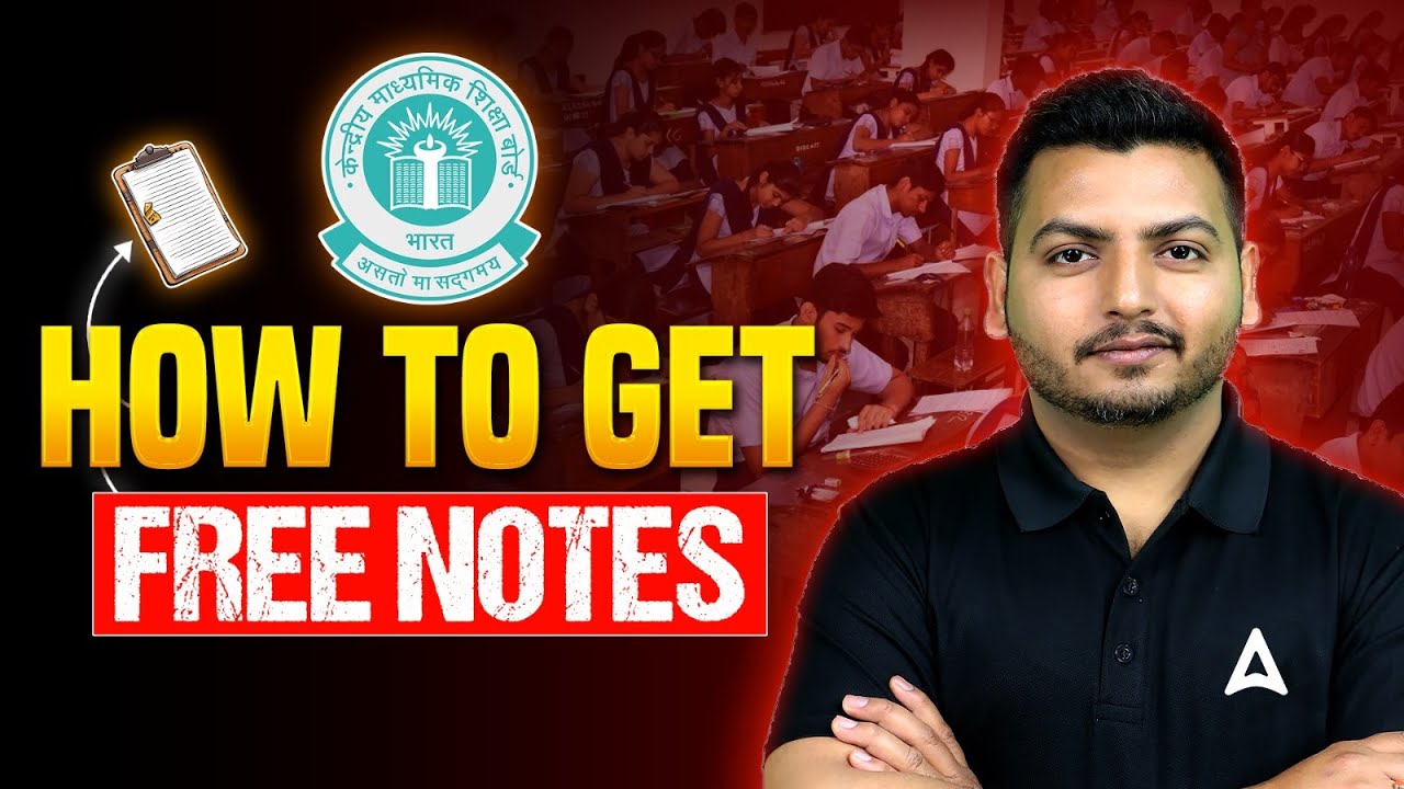 How to Get Free Notes for Cbse Class 10 Board Exam 😍🔥 Notes for Class ...