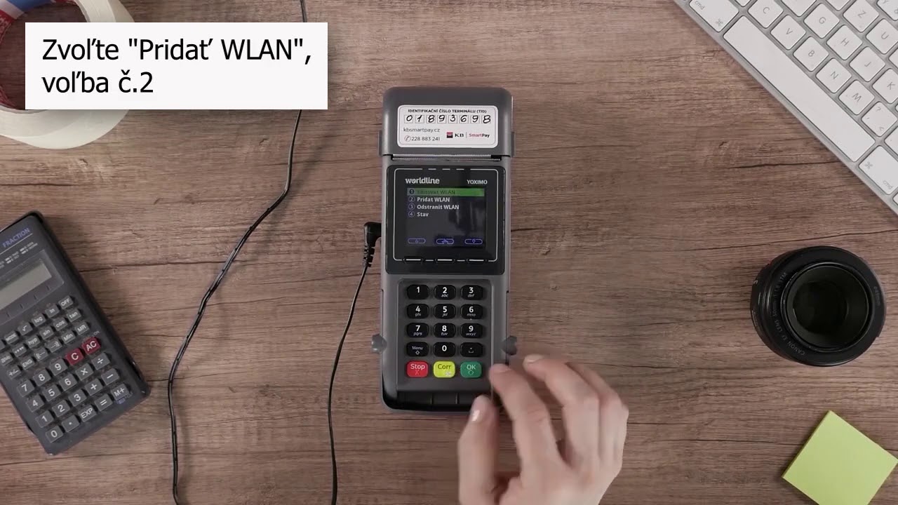 Prenosný terminál Yoximo verzia Wi-Fi - YouTube