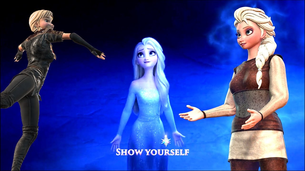 3D ANIMATION ELSA from movie FROZEN singing using Iclone Acculips Lip ...