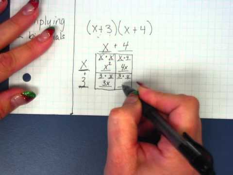 5.9 Multiplication of Monomials and Binomials part 1 - YouTube