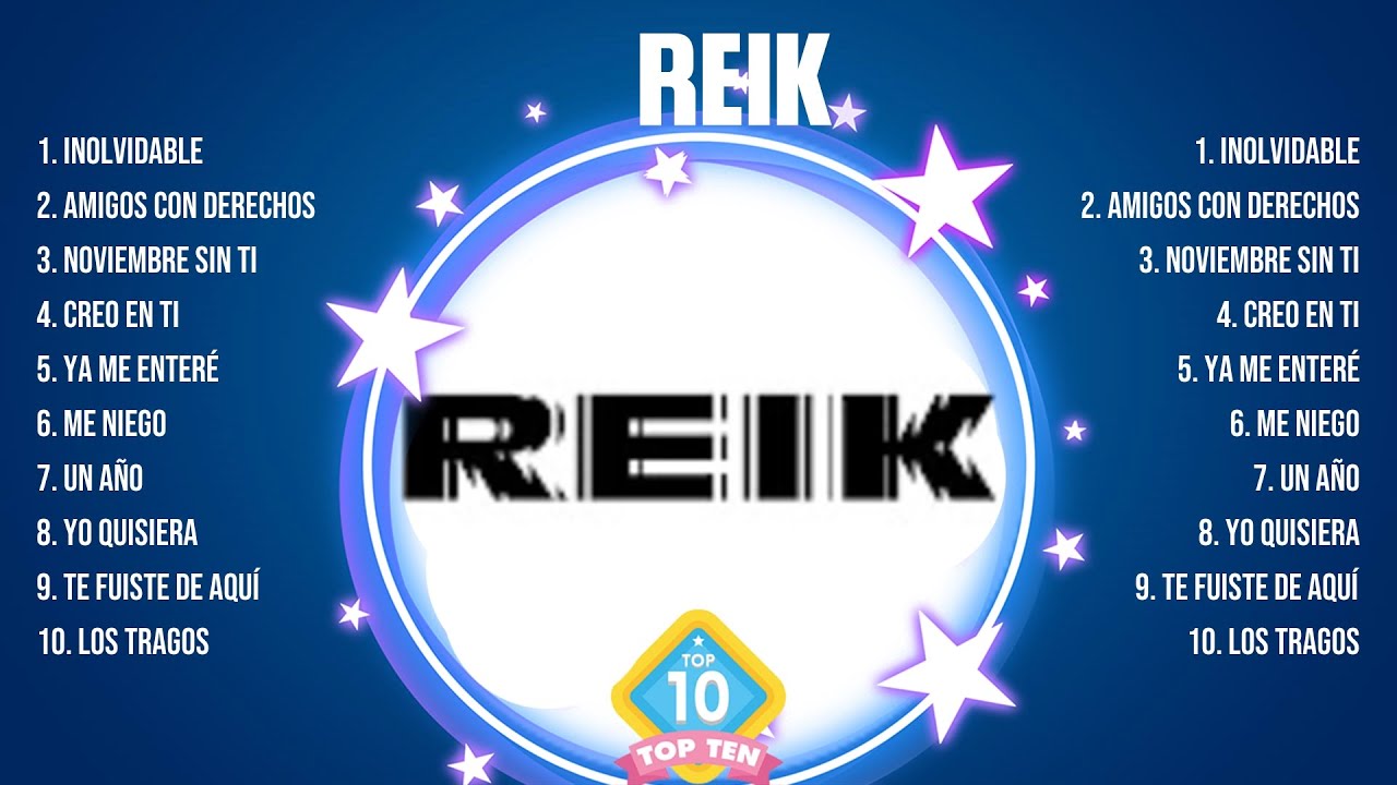 Las mejores canciones del álbum completo de Reik 2024 - YouTube