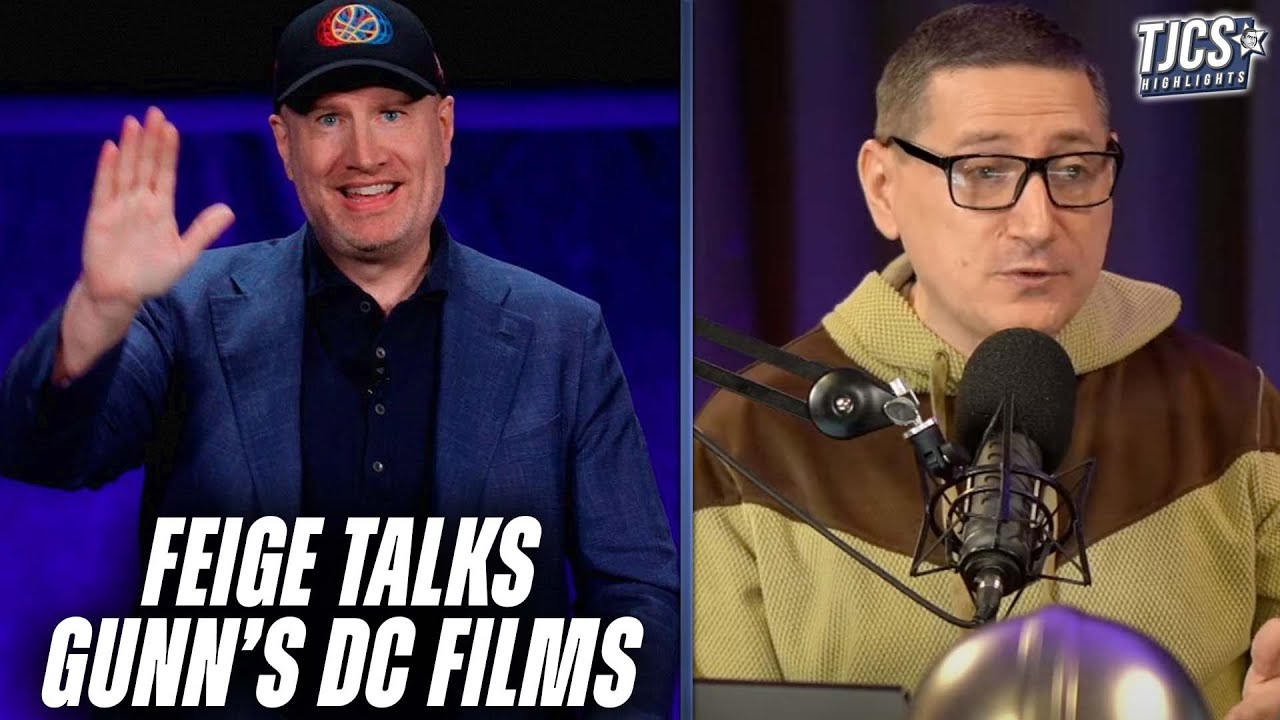 Kevin Feige Says He's First In Line To See James Gunn's DC Films - YouTube