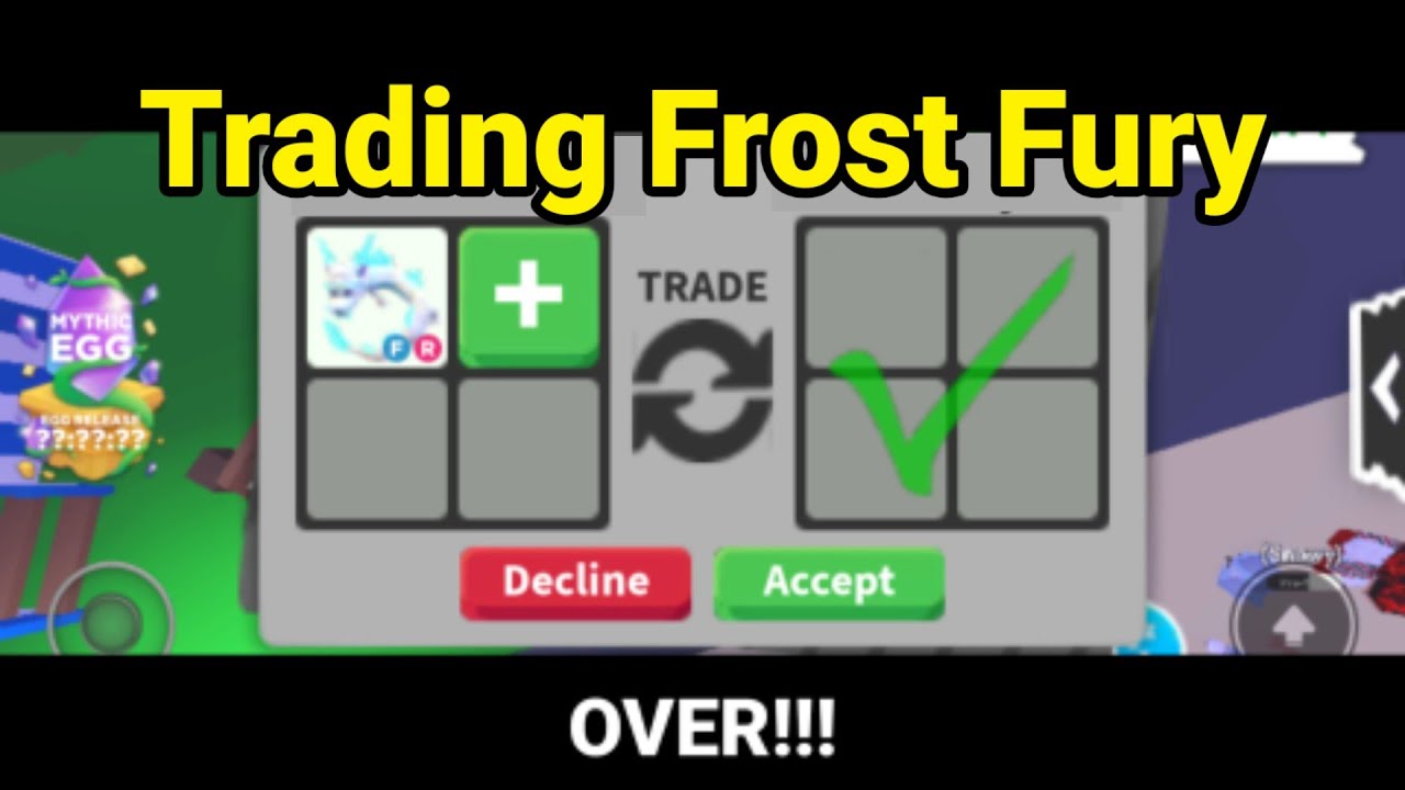 What People Trade For Fly Ride Frost Fury In Adopt Me ...