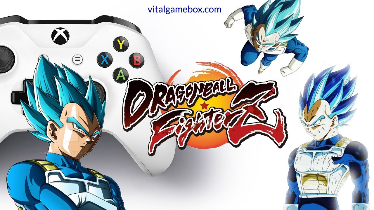 Dragon Ball FighterZ - Gameplay Vegeta SSJ Blue Xbox One S - YouTube