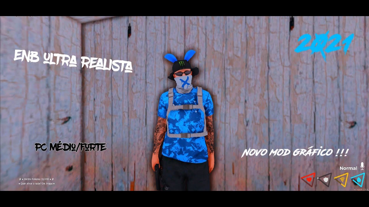 MELHOR MOD GRÁFICO PARA SEU MTA SAN ANDREAS 2021 (ENB SERIES) - YouTube