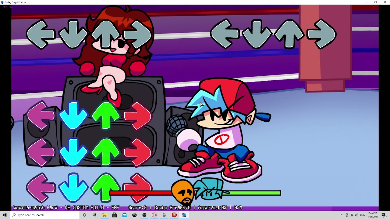 when matt uses 100% of his power in fnf - YouTube