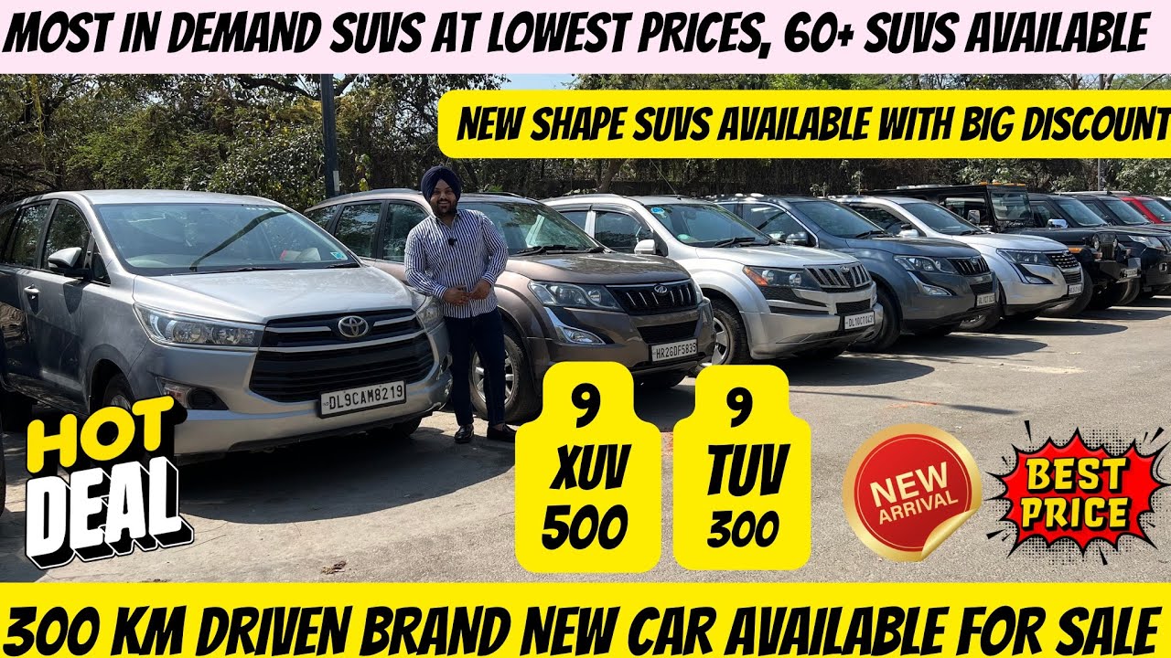 300 KM DRIVEN ( 60+ CARS WITH BIG DISCOUNT PRICE ) BIGGEST SUV ...