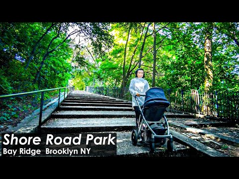 Walking in BAY RIDGE - Shore Road Park | Walking in Brooklyn NYC | 2 ...