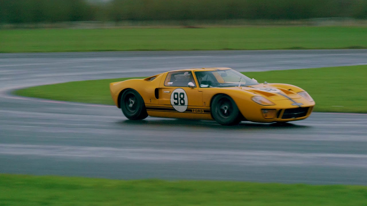 Ford GT40 chassis P/1069 in Action (Track Video) - YouTube