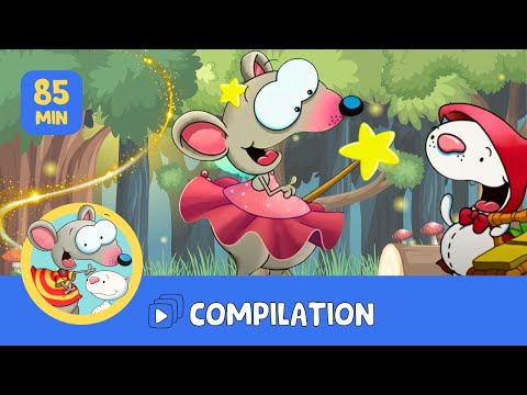 Once Upon a Time with Toopy & Binoo 🏰🐭| Fairy Tale Compilation | 8 Full Episodes | Cartoons for kids