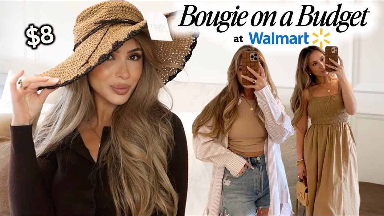 LOOK BOUGIE ON A BUDGET - WALMART SPRING EDITION - YouTube