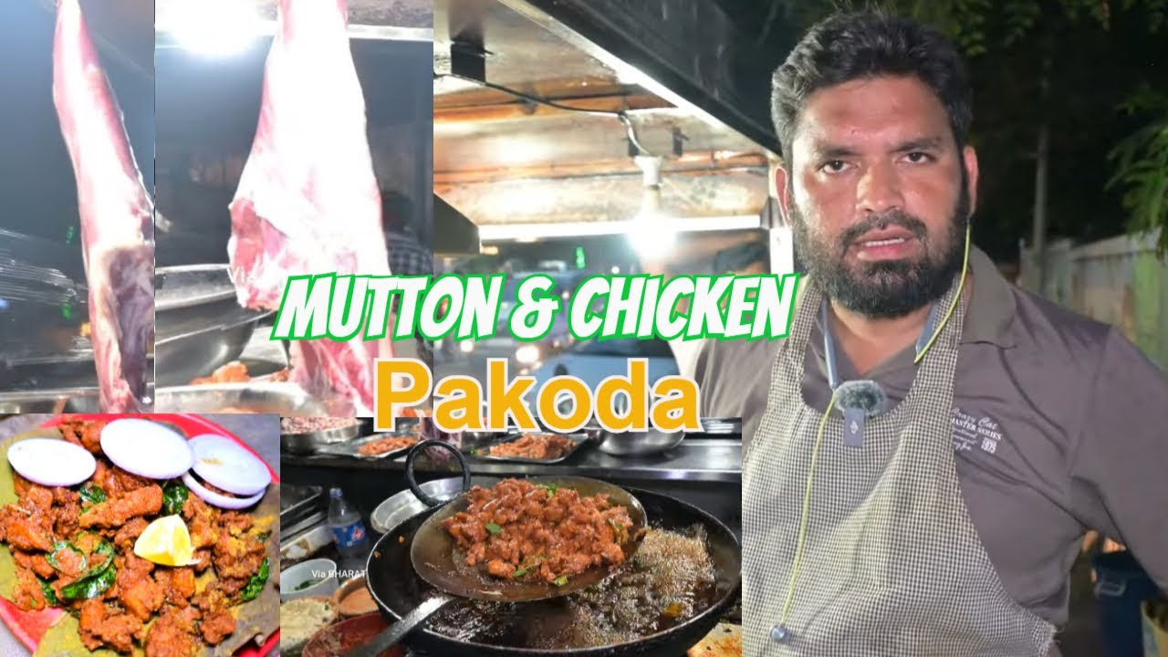 Mutton & Chicken Pakoda LOVERS Rejoice! Vizag's Best Indian Street Food ...