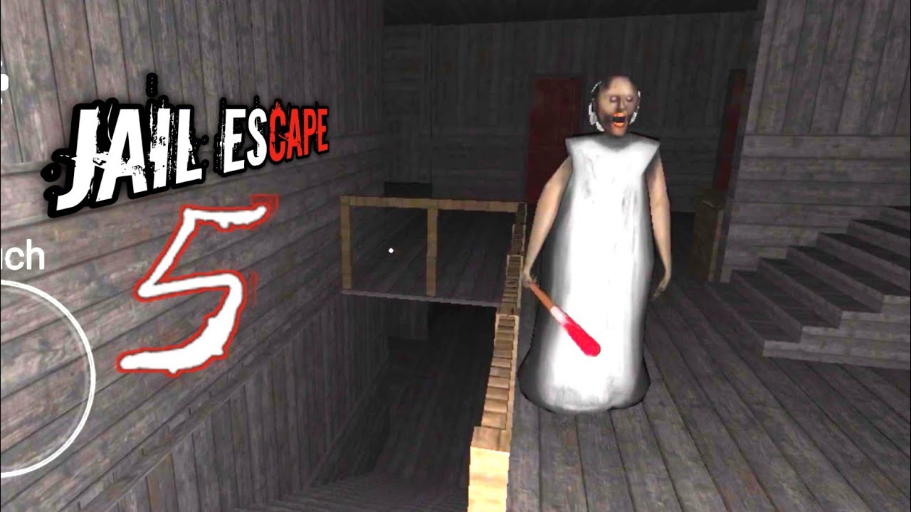 Granny 5 Jail Escape | Granny 5 horror Gameplay Techno Gamerz - YouTube