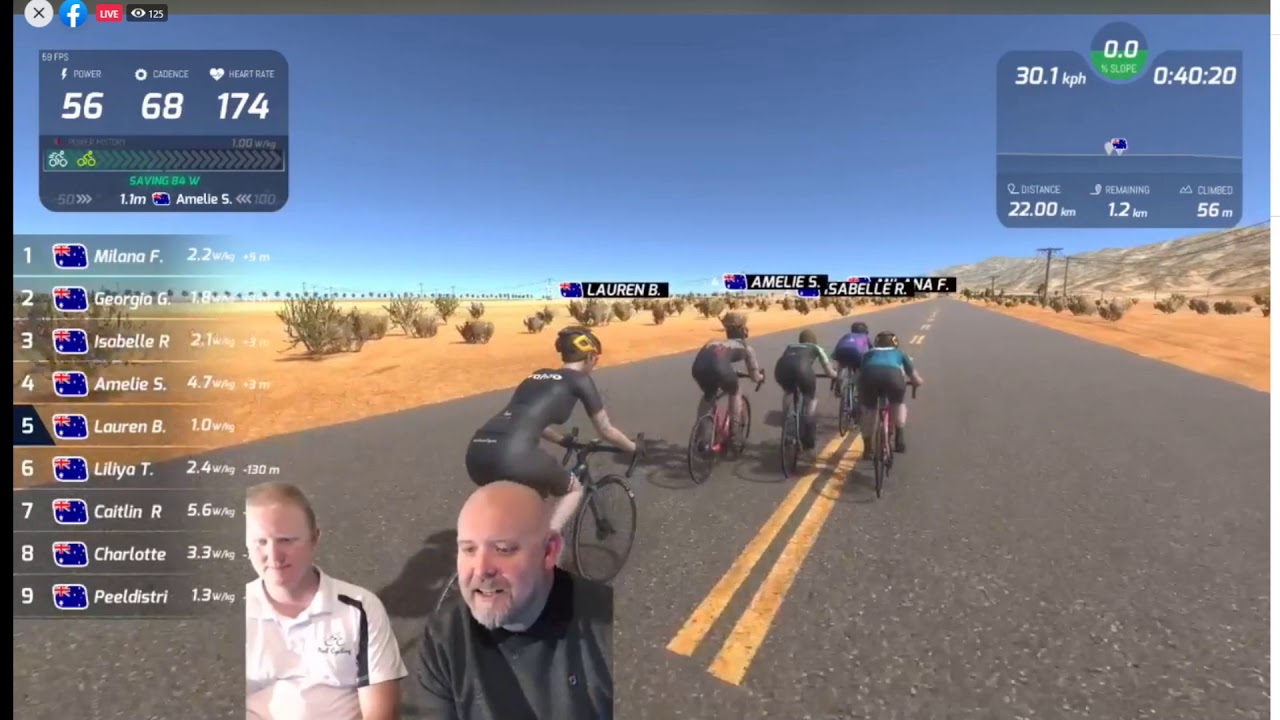 Isabelle Russell - Peel Tour Road Race 2020 - YouTube